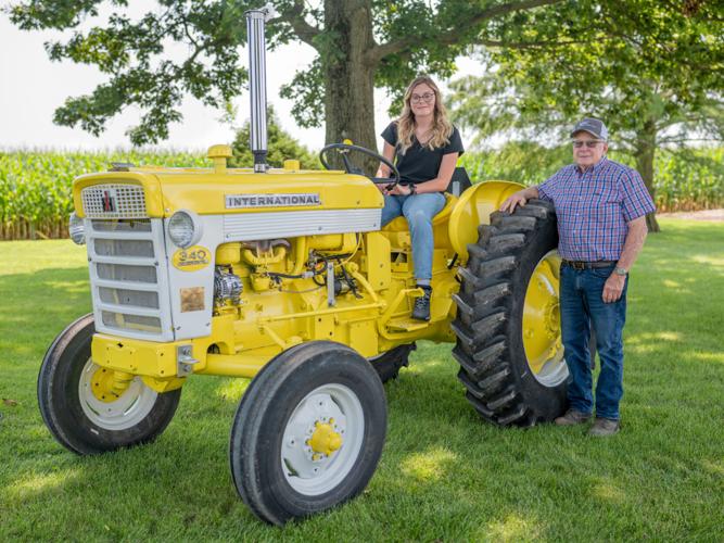 Granddaughter follows in her grandpa's tractor-pull footsteps ...