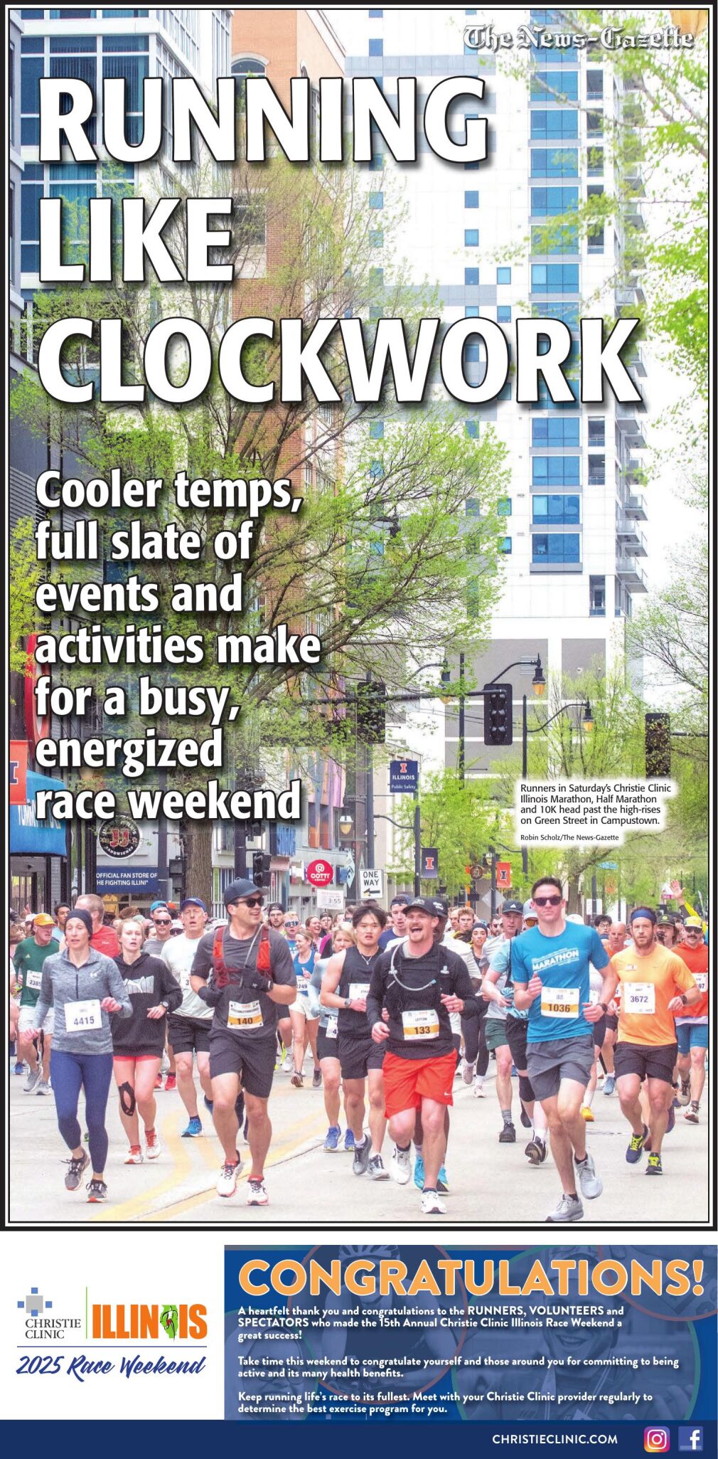 Christie Clinic Illinois Marathon 2025 Results | Special Sections ...