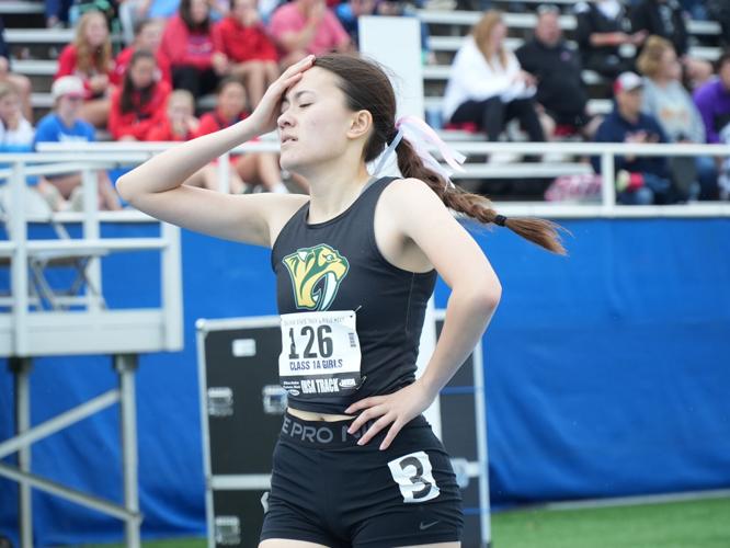 IHSA girls' track and field state notes: Russell, Lucht thrive in ...