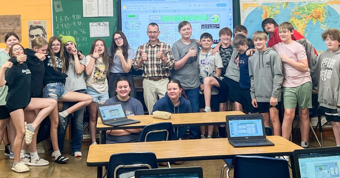 Teacher of the Week: Jason Baccadutre, social studies, Salt Fork Junior ...