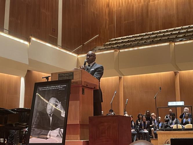 'Where do we go from here? We go about doing good. We go about doing ...