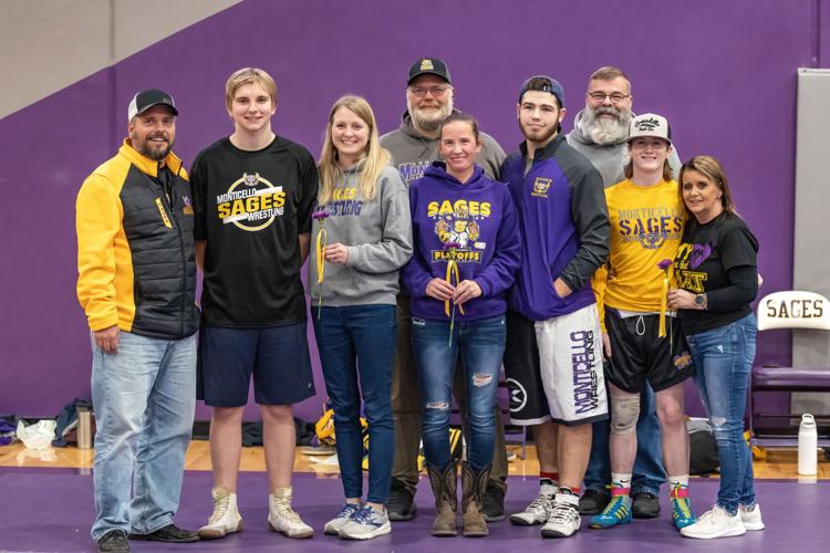 PHOTO GALLERY: Monticello, Centennial, Urbana wrestlers take the mat ...