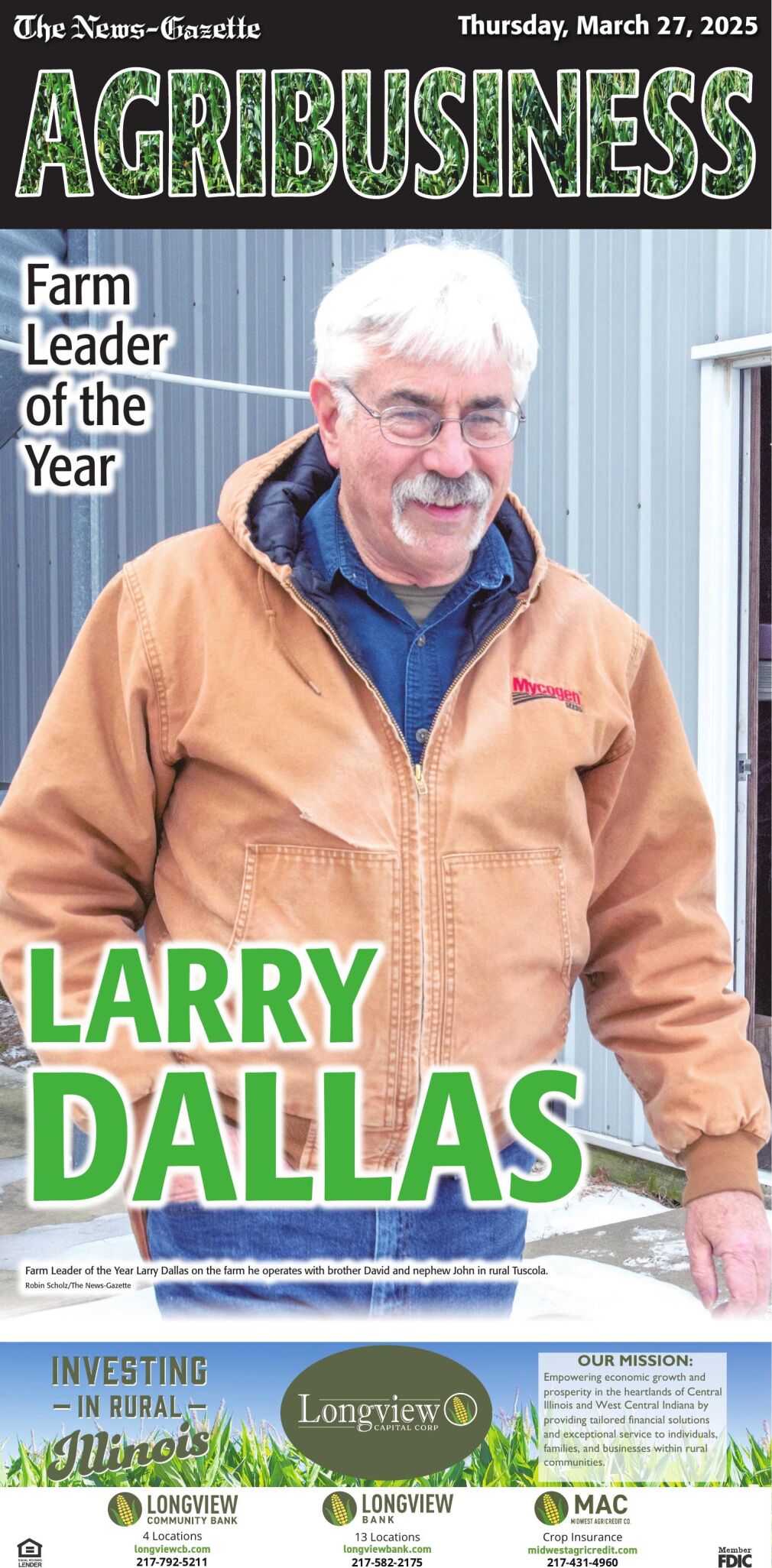 Farm Leader of the Year - March 2025 | Special Sections | news-gazette.com