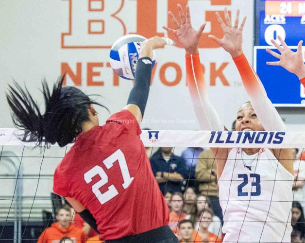 Cornhuskers cruise past Illini at Huff Hall | Sports | news-gazette.com