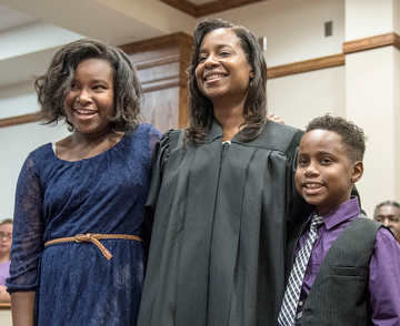 Ronda Holliman sworn in as associate judge | | news-gazette.com