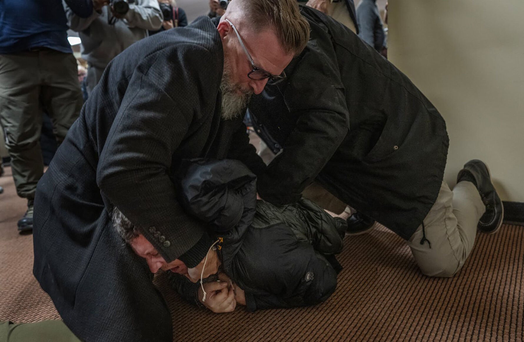 Omar criticizes Trump's 'hateful rhetoric' after attack; suspect had ...