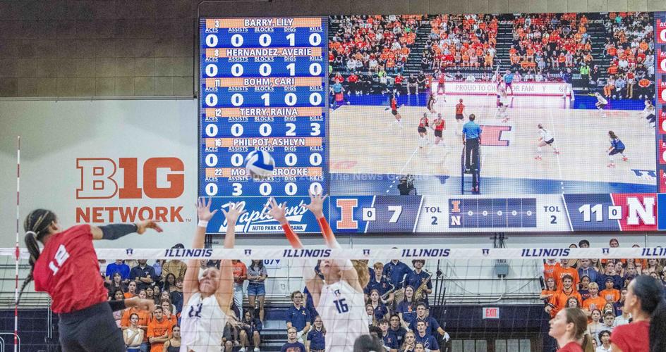 Cornhuskers cruise past Illini at Huff Hall | Sports | news-gazette.com