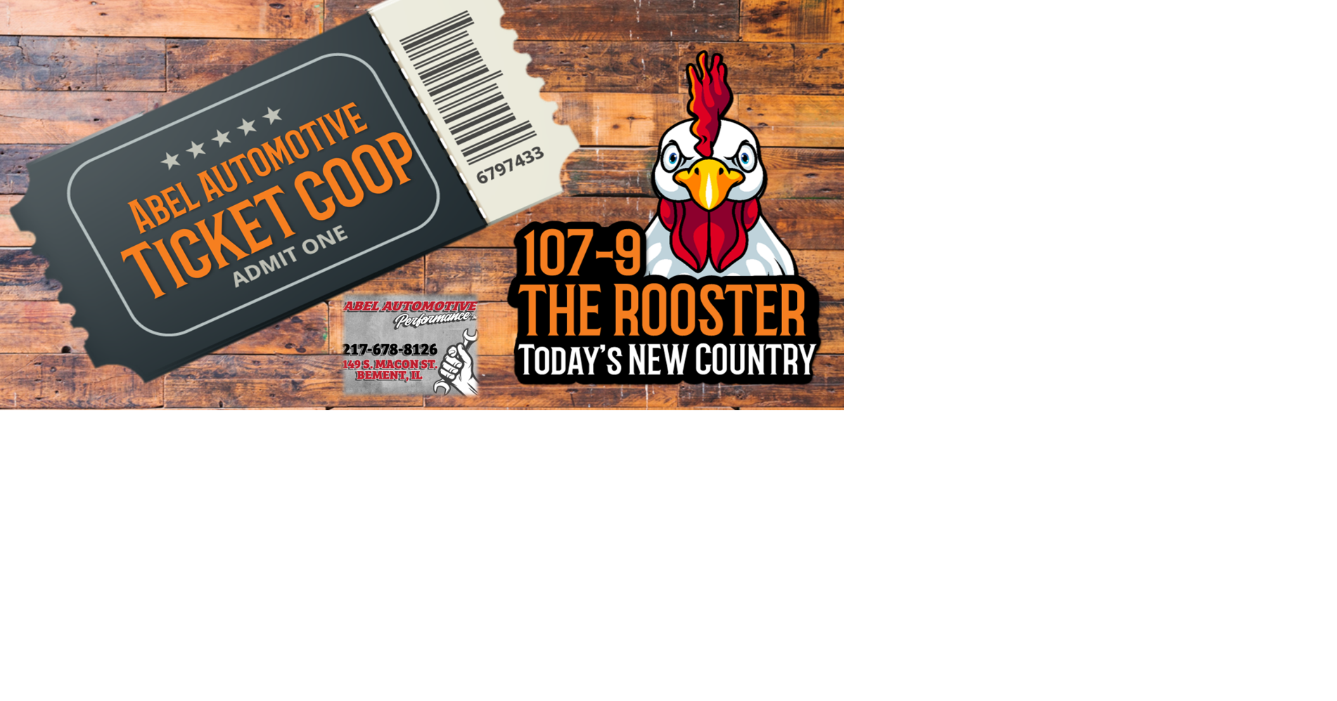 The Abel Automotive Ticket Coop | Rooster | news-gazette.com