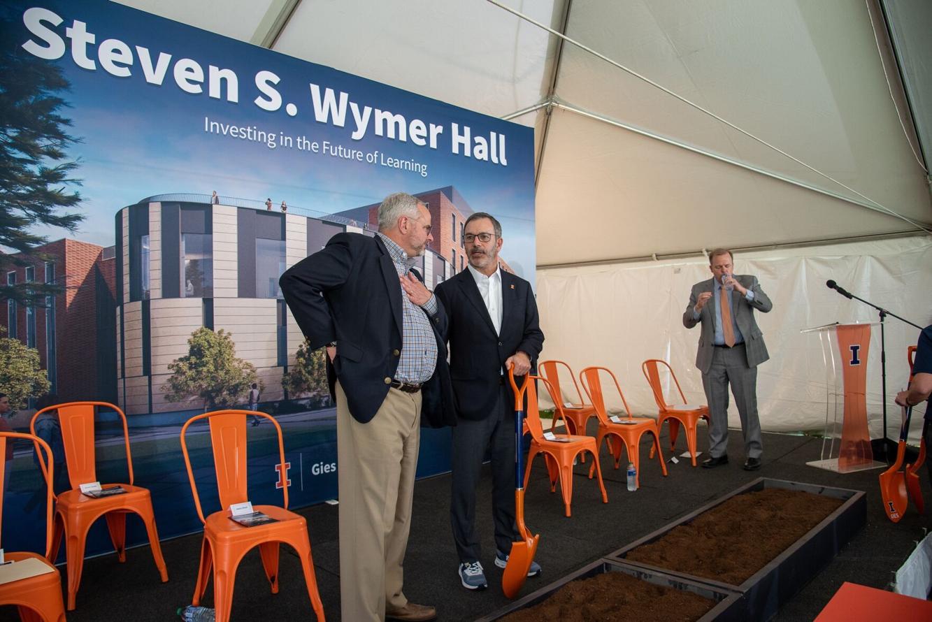 'Wymer Hall' breaks ground, as Danville-raised UI alum goes public ...