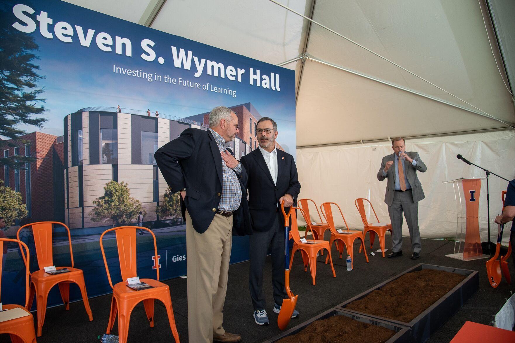 'Wymer Hall' breaks ground, as Danville-raised UI alum goes public ...