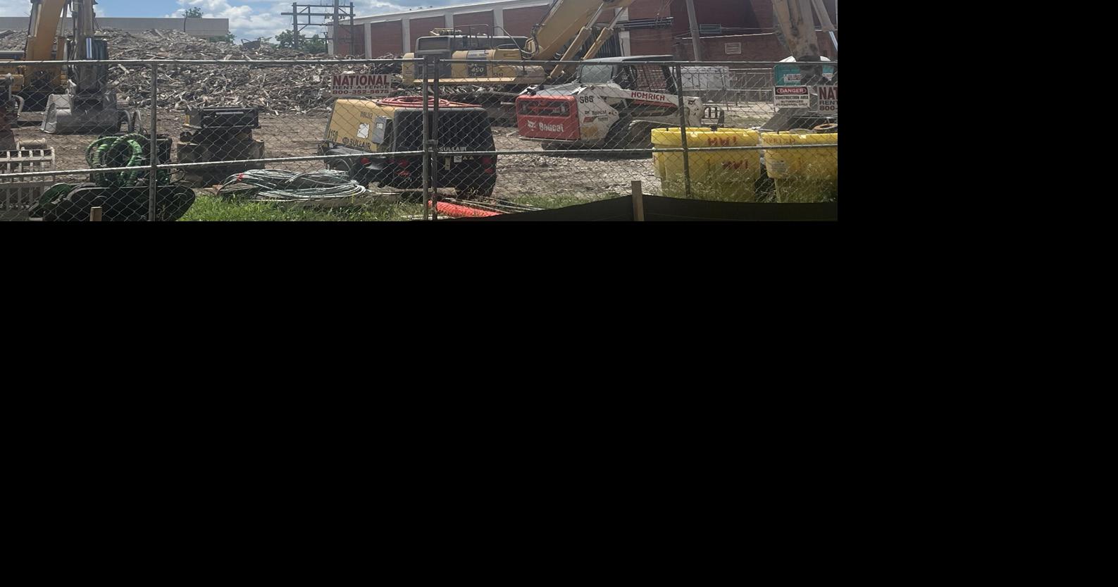 PHOTO GALLERY: Tear-down of Bresee Tower complete | News | news-gazette.com