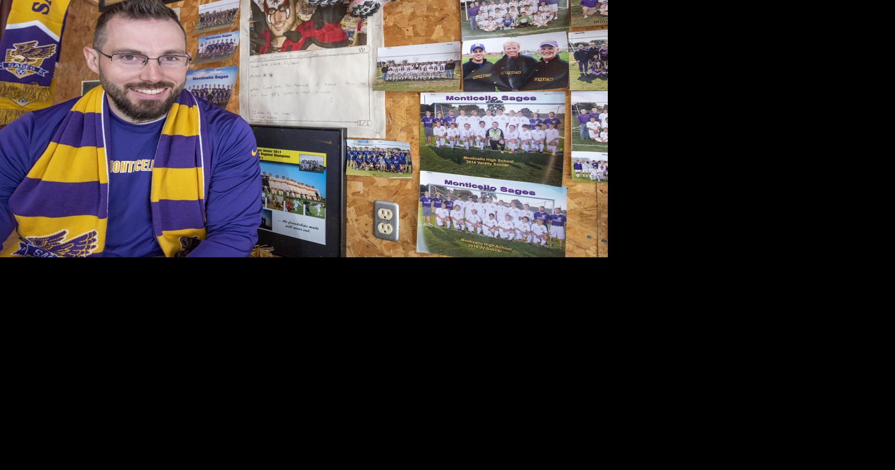 2021 All-Area boys' soccer Coach of the Year: Monticello's Dan ...