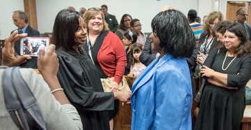 Ronda Holliman sworn in as associate judge | | news-gazette.com