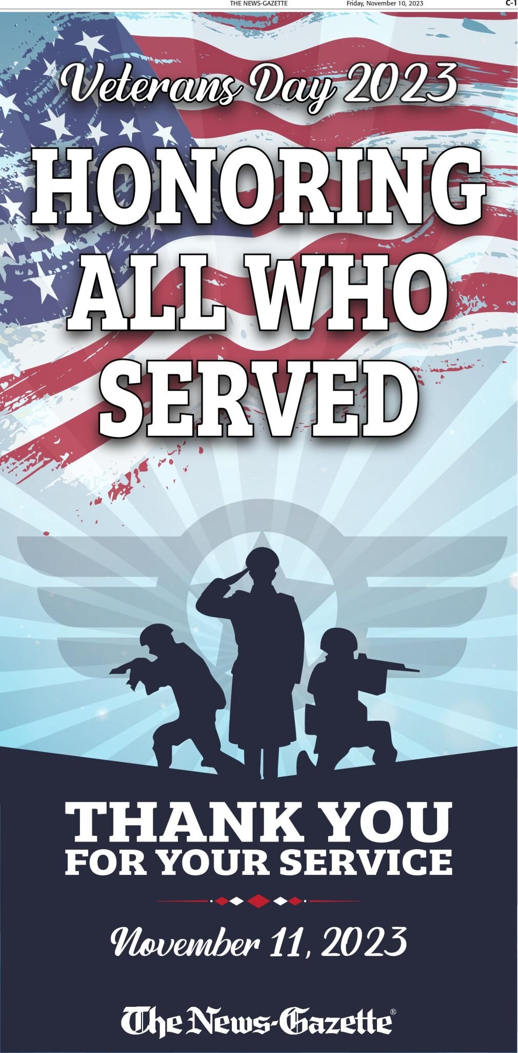 Veterans Day Tribute November 10, 2023 | Special Sections | news ...