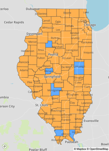 Illinois sets another pandemic high for new cases — 15,415; Champaign ...