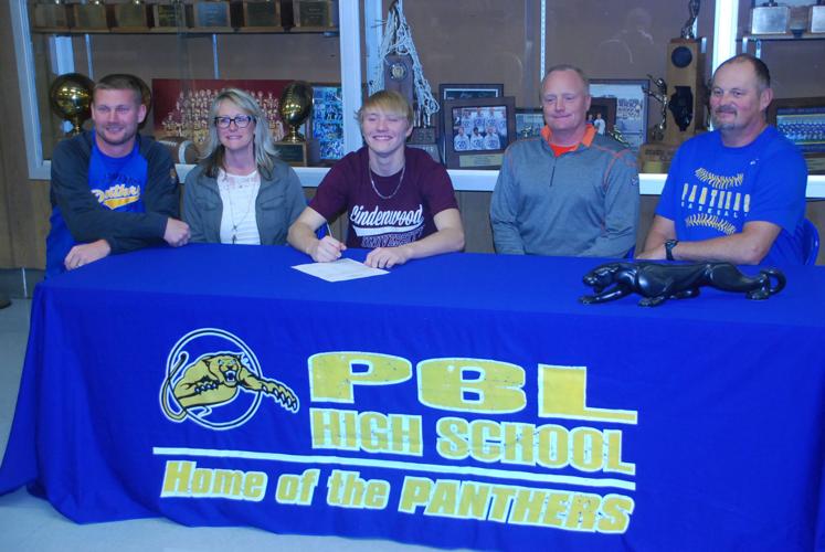 PBL seniors Dalton Coplea, Cole Eshleman, Andrew Zenner and Luke Fitton ...