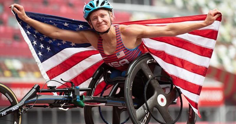 Illinois wheelchair racers Scaroni, Romanchuk take gold in early ...