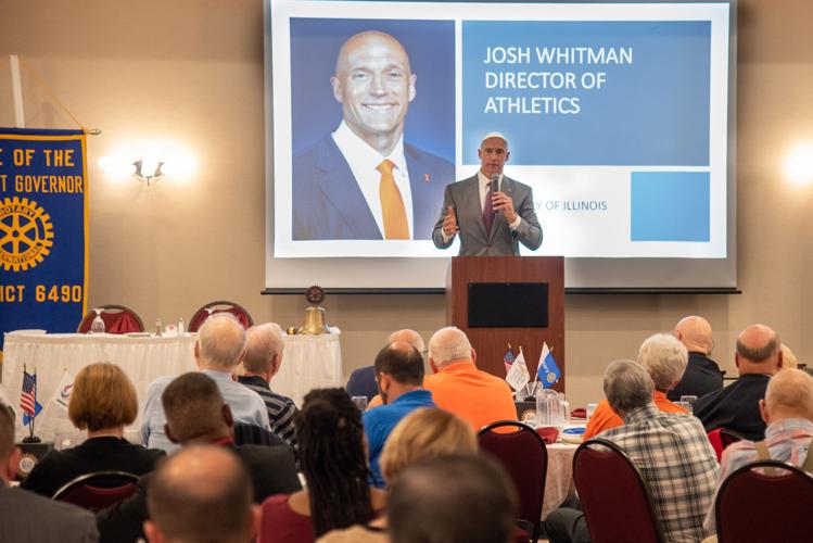 Whitman talks leadership for Rotary crowd | Sports | news-gazette.com