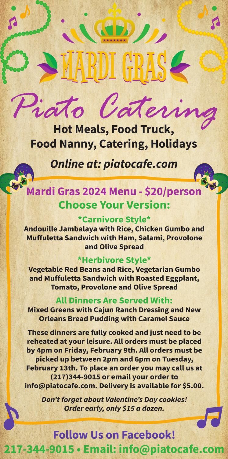 Piato Cafe.pdf | Local Offers | news-gazette.com