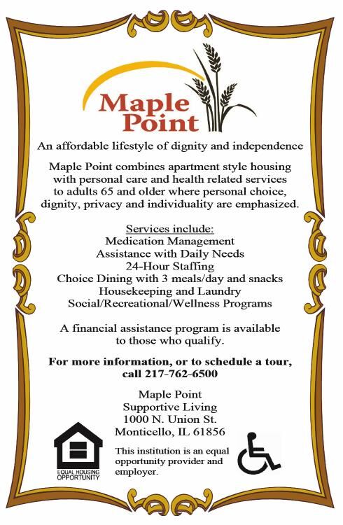 Maple Point.pdf | Local Offers | news-gazette.com
