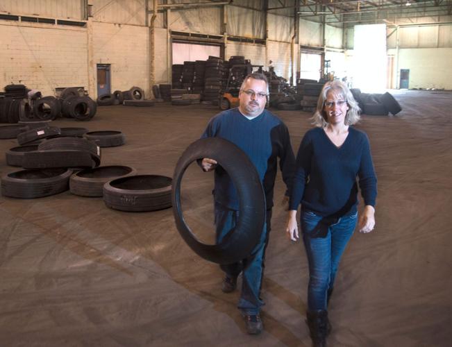 Treading lightly: Used-tire service back in business in Tilton | News ...