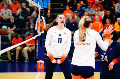 Illini volleyball peaking at the right time | Sports | news-gazette.com