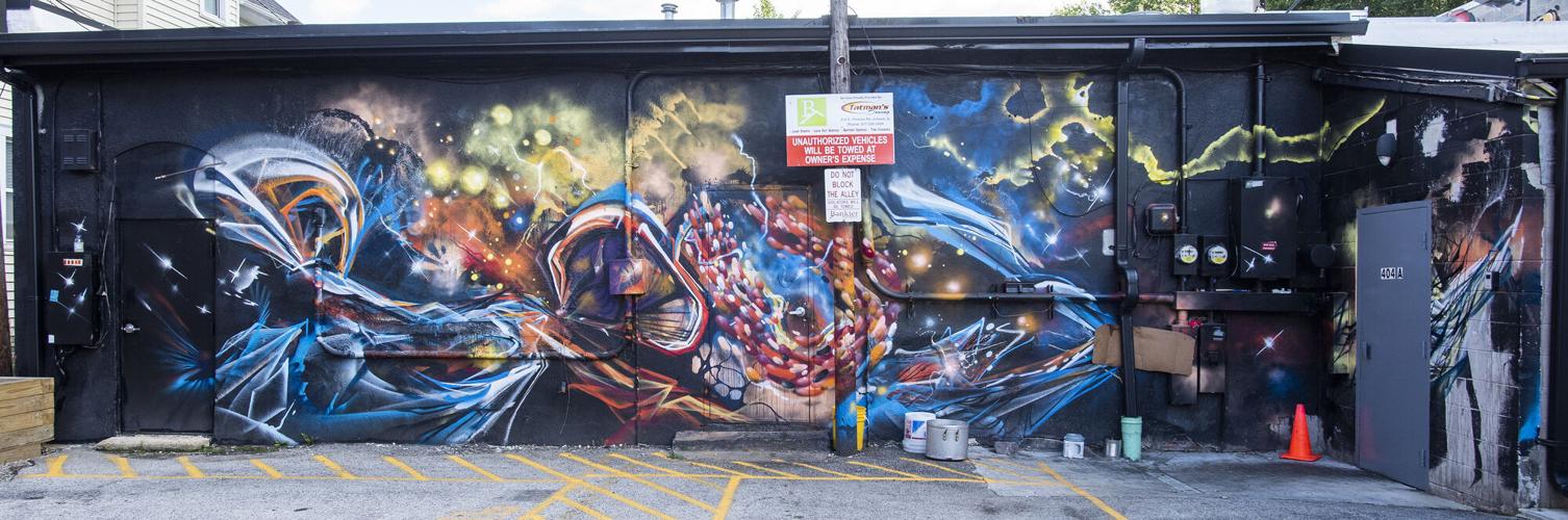 Artists take inspiration from UI for Campustown murals | Art | news ...