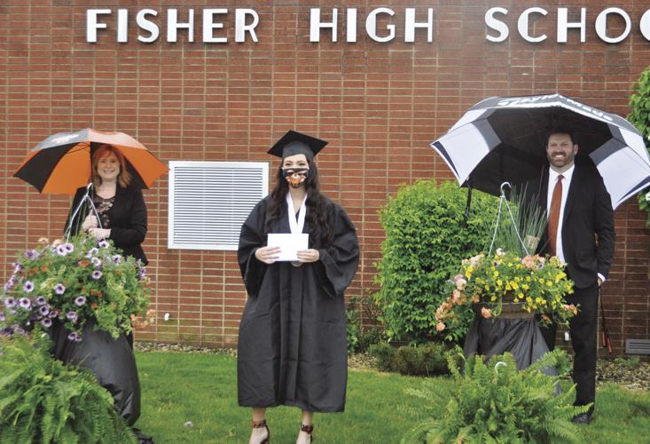 Fisher, Armstrong high schools go the drive-in route for graduations ...