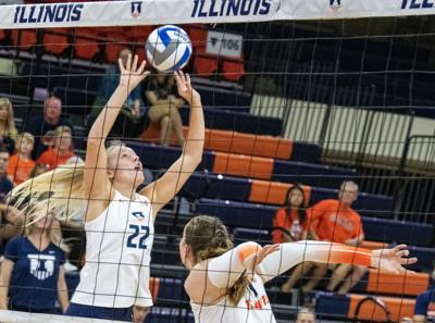 Mosher still not just a setter | Sports | news-gazette.com