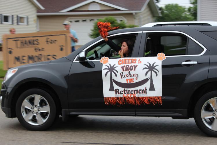 West Salem salutes retiring Troy Gunderson with parade | Education ...