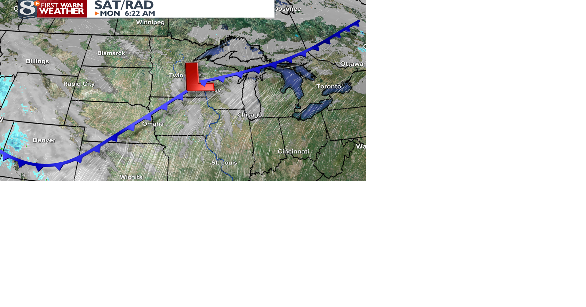 Mainly Cloudy but Seasonable Today | Forecast | news8000.com