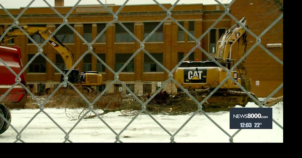 Hogan admin building demolition begins | Education | news8000.com
