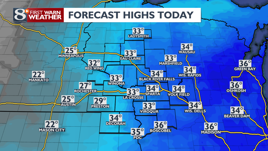 FIRST WARN FORECAST: Cloudy skies linger today. -Erik Dean | Forecast ...