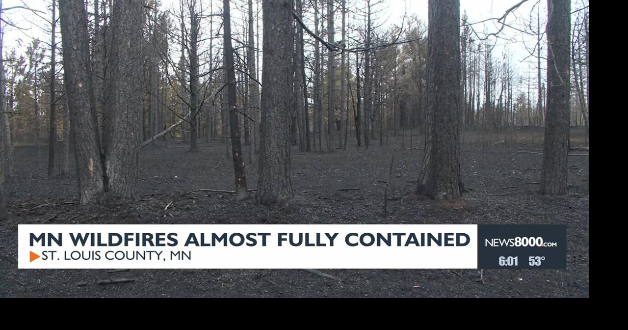MN wildfires almost fully contained | News | news8000.com