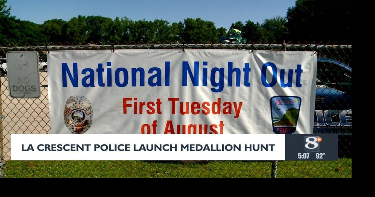 La Crescent Police Launch Medallion Hunt | News | news8000.com
