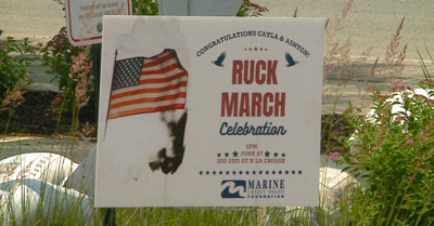 Two sisters march across the state for veterans. | News | news8000.com