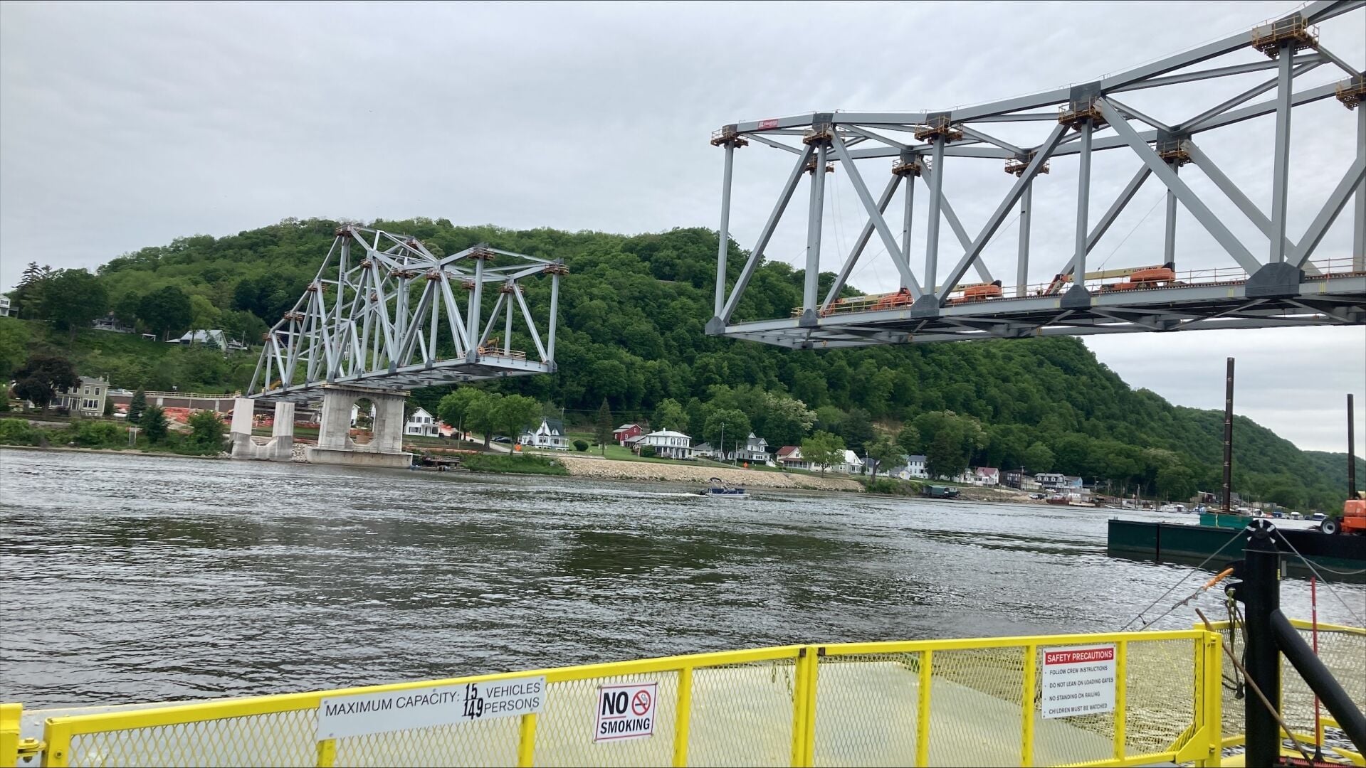 UPDATE: Ferry closure postponed as bridge center span installation ...