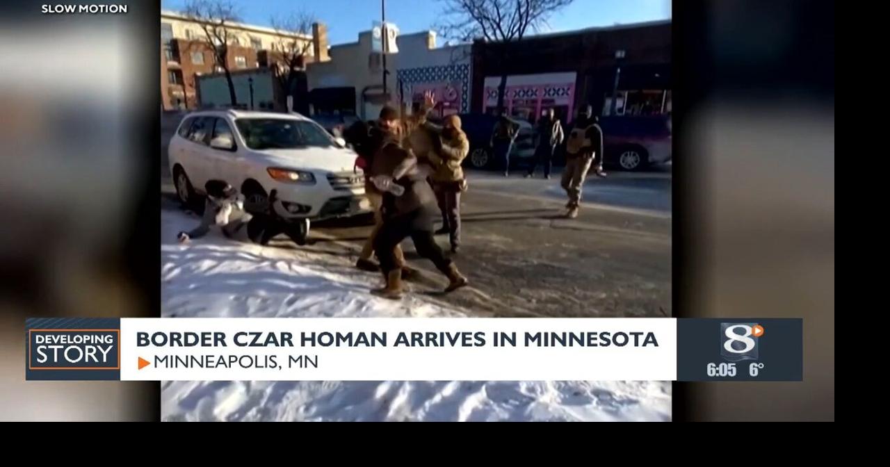 Border Czar Homan arrives in Minnesota | News | news8000.com