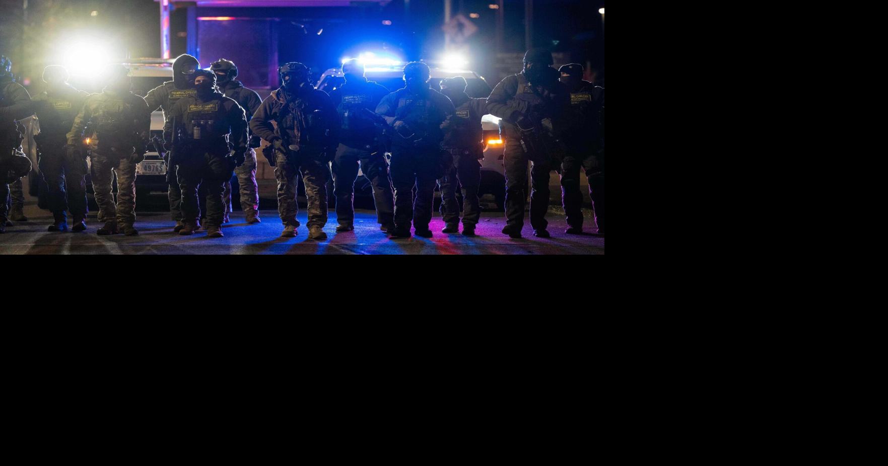 Federal officer shoots person in leg after being attacked during ...