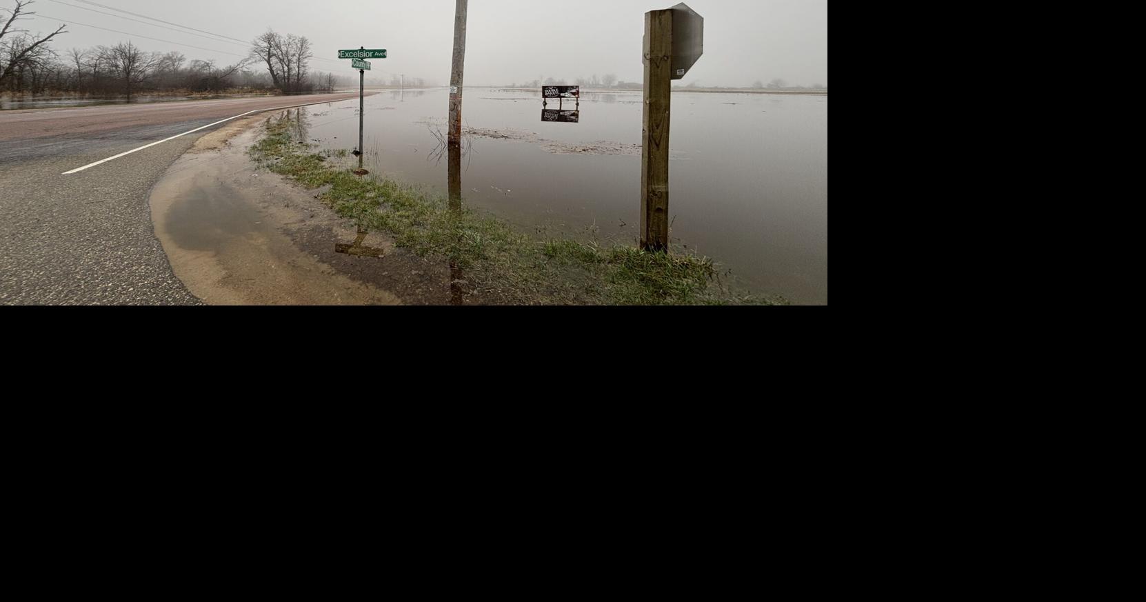 County PP in Monroe County closed due to water over the road | Local ...