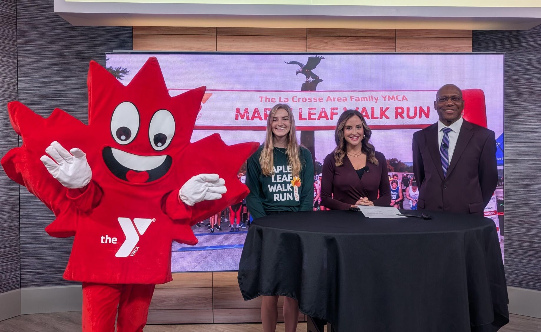The 26th annual Maple Leaf Race has a new mascot | La Crosse | news8000.com