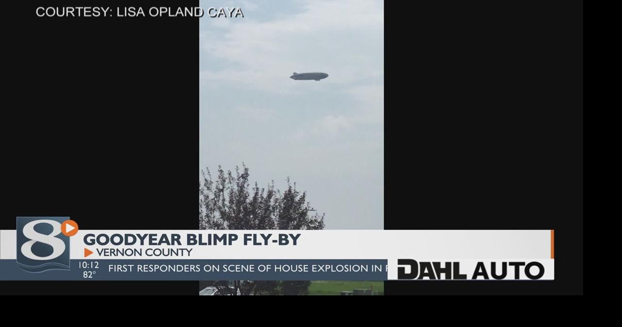 Goodyear Blimp flies over 7 Rivers Region | La Crosse | news8000.com