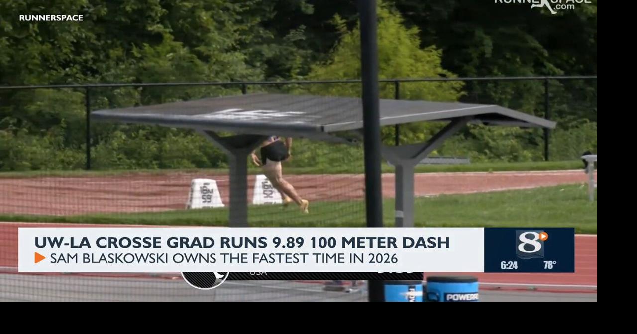UW-La Crosse Grad Runs 9.89 100 Meter Dash | News | news8000.com