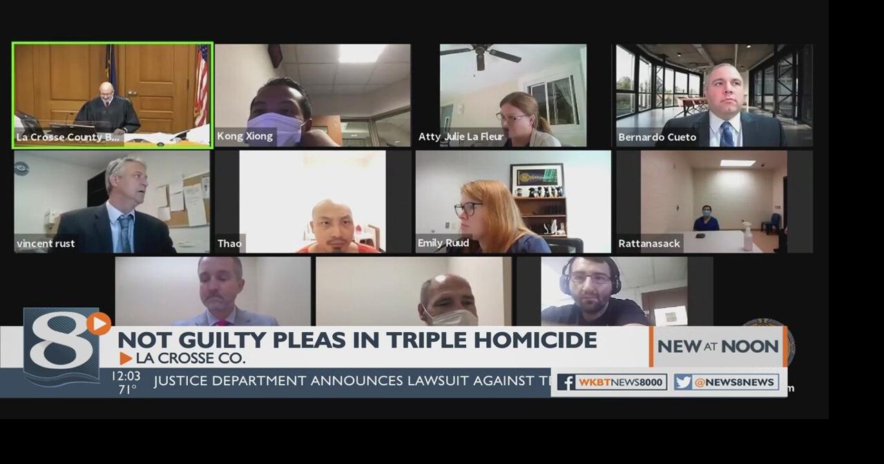 Suspects in triple homicide near Holmen plead not guilty | Crime ...