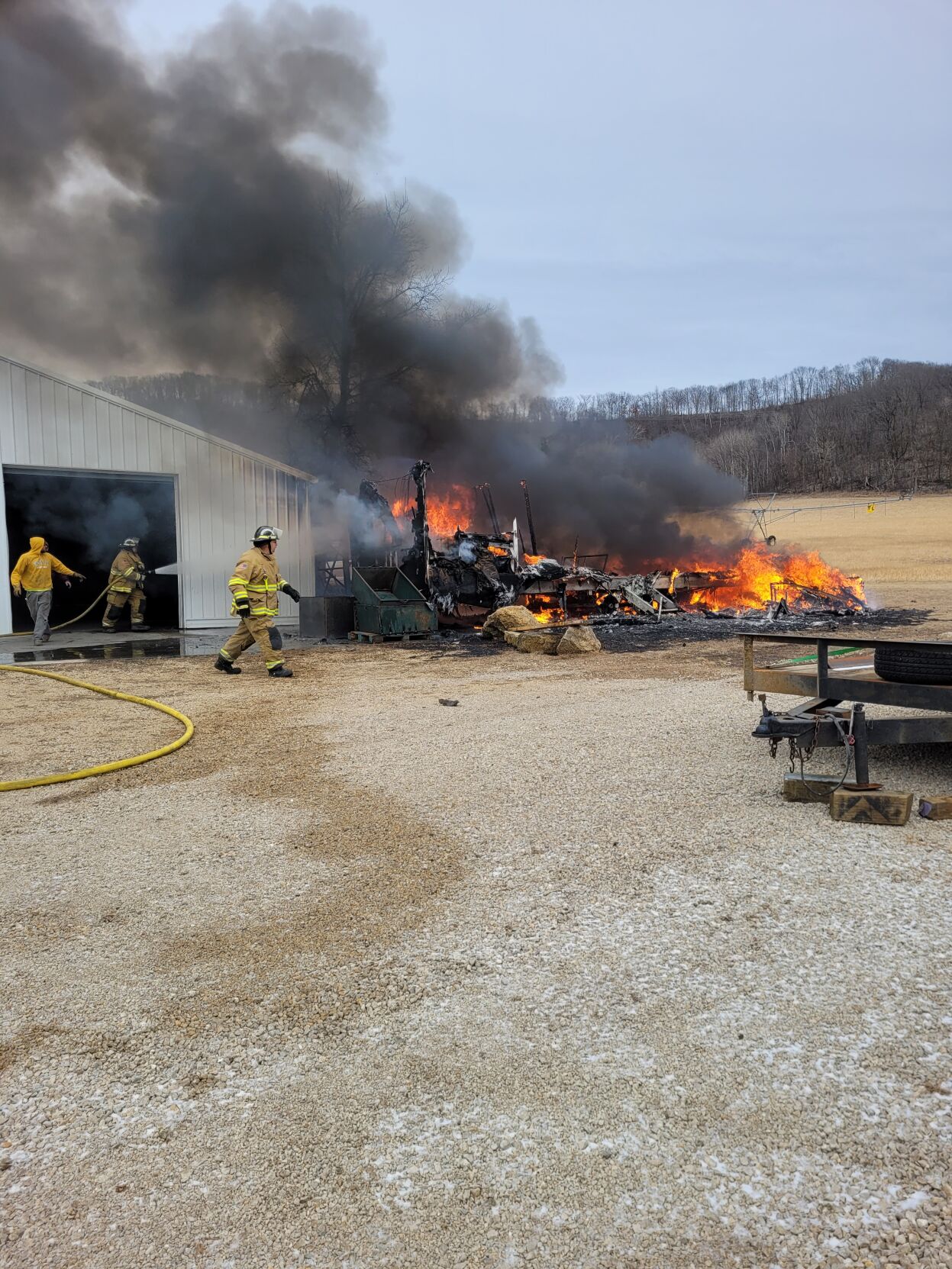 Camper destroyed in Buffalo County fire | Local News | news8000.com