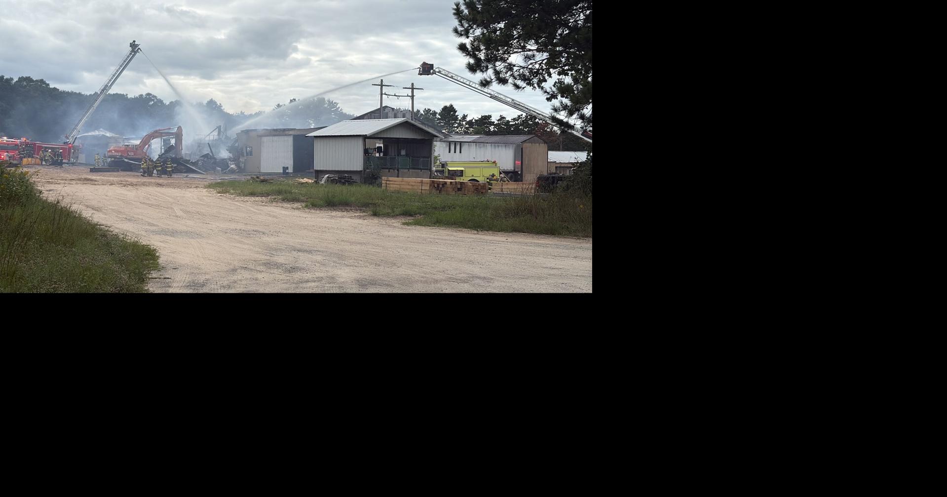 Fire crews battle structure fire in Strum | Local News | news8000.com