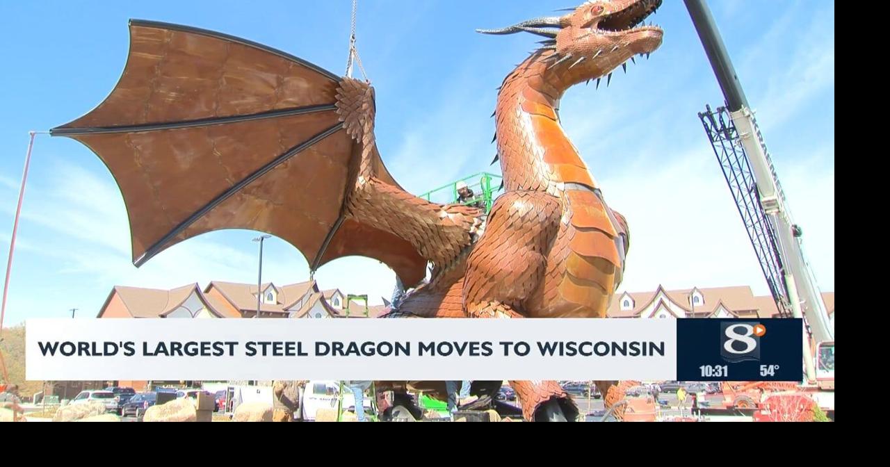 World's largest steel dragon moves to Wisconsin | News | news8000.com