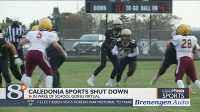 Caledonia football season over as school moves to distance learning ...