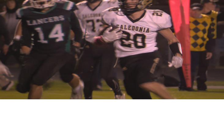 Caledonia football caps off perfect season with 44-14 win over La ...