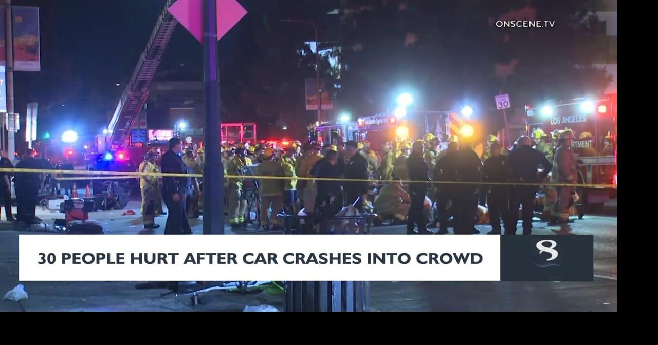 30 People Hurt After Car Crashes Into Crowd | News | news8000.com